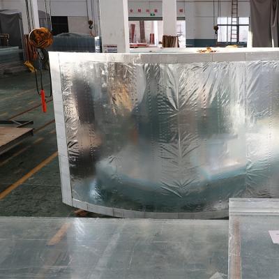 Cina Acrilica costruzione Aupool Outdoor infinitivo piscina controcorrente con finestra chiara in vendita