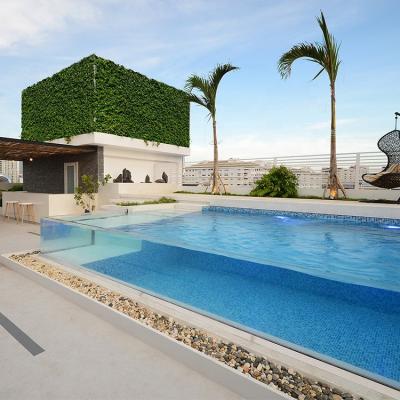 Cina Piscina acrilica trasparente ad alta trasparenza per la famiglia in vendita