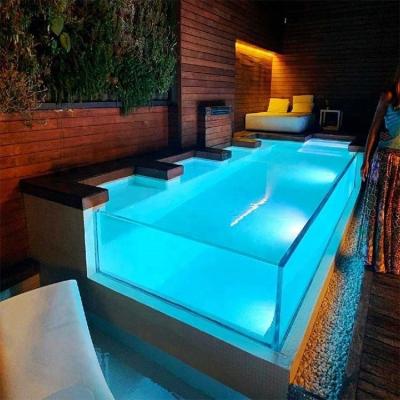 Cina Trasforma la tua area piscina con AUPOOL pannelli acrilici piscina e piscina sopra terra in vendita