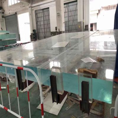 Cina Pannello acrilico trasparente Piscina trasparente per impianti a terra in vendita