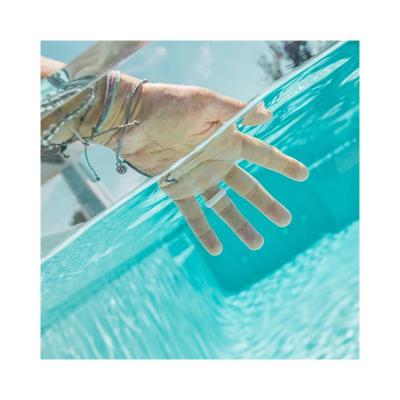 Cina Pannello acrilico trasparente Piscina trasparente per impianti a terra in vendita