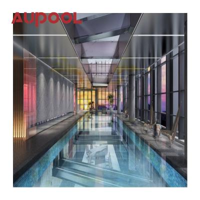 Cina Piscina per famiglie con pannello acrilico con tecnologia di polimerizzazione termostatica a secco e schienali in vendita