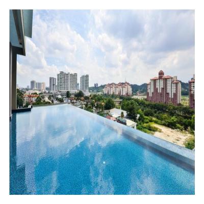 Cina Fogli acrilici ad alta durezza superficiale per Aupool sopra il terreno Ambasciata Giardini Sky Pool in vendita