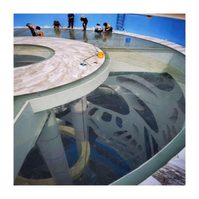 Cina Pannello acrilico trasparente perfetto per piscine in ambiente esterno in vendita