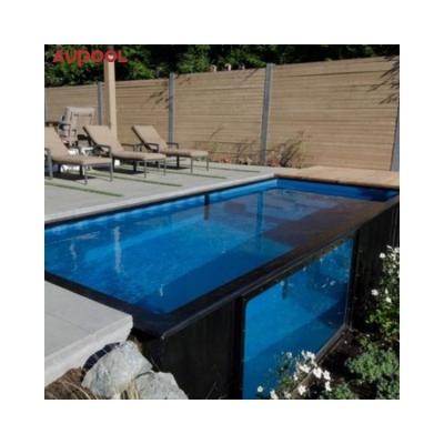Cina Piscina esterna e immersione con acrilico lucite puro al 100% di Sublue Dive Pools in vendita