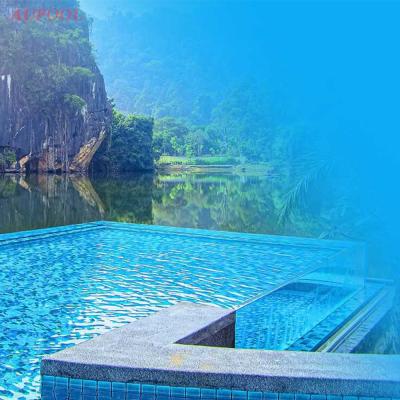 Cina Hotel piscina sospesa finestrino trasparente acrilico visibile con più lati in vendita