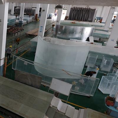 Cina pannello acrilico trasparente per sopra il terreno trasparente acrilico piscina Aupool foglio acrilico fuso in vendita