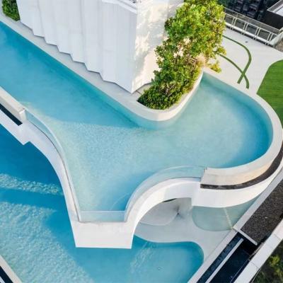 Cina pannello acrilico trasparente per sopra il terreno trasparente acrilico piscina Aupool foglio acrilico fuso in vendita