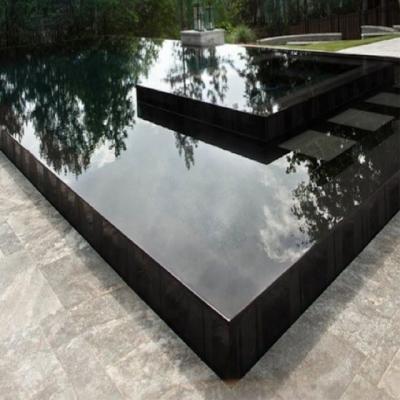 Cina Piscina interna con la lussuosa piscina a fondo nero personalizzata di Aupool in vendita