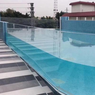 Cina Piscina esterna con 4 lati trasparenti e materiale acrilico in vendita
