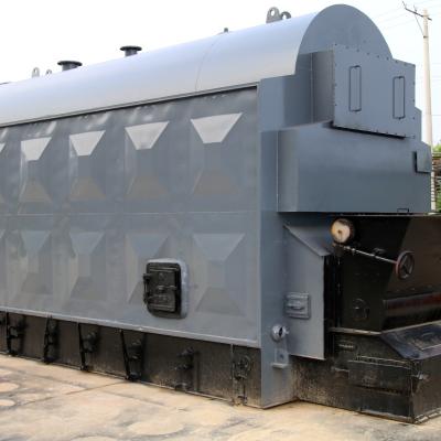 China Horizontal Biomass Fired Low Pressure Automatic Natural Circulation Hot Water Heater Boiler Industrial Water Tube Structure for sale