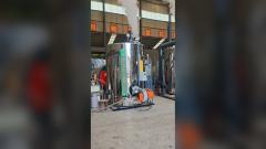 LHS Vertical Oil-Fired Steam Generator in Operation