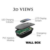 China OCPP Home EV Charging Stations Wall Box 7kw 3P for sale