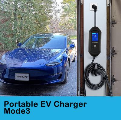 Cina tipo portatile del caricatore di 3.5kw 7kw EV - 2 16A 32A in vendita