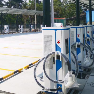 Cina Caricatore veloce di CC IP54 del veicolo elettrico impermeabile EV con l'esposizione della pubblicità in vendita
