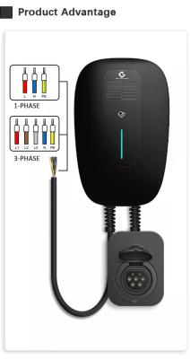 Cina Type 2 Wallbox AC Charger Commercial For Outdoor in vendita