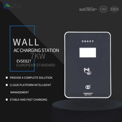 Cina caricatore di CA 11Kw per la stazione di carico WiFi del veicolo elettrico o 4G caricatore dello Smart Home EV in vendita