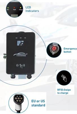 Cina caricatore di CA 11Kw per la stazione di carico WiFi del veicolo elettrico o 4G caricatore dello Smart Home EV in vendita