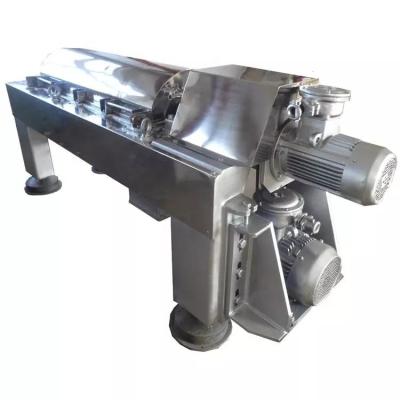 Cina SS304 Deidratazione dei fanghi decanter olio di scarto latticini latticini erboristeria S centrifuga in vendita