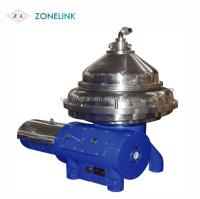 China Zonelink Disc Separator Pusher Centrifuge 5000 L/H 18.5 kW for Oil and Dairy for sale