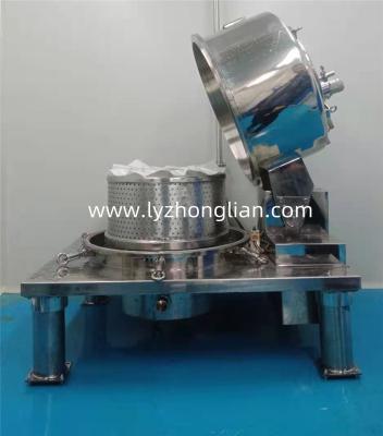 Cina Piattaforma a base piatta centrifuga industriale separatore di cera di miele macchina centrifuga per la separazione di gesso e acido ossalico in vendita