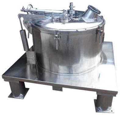 China Zhonglian Industrial Basket Centrifuge Hanging bag industrial centrifuge separator for Acid discharge gypsum for sale