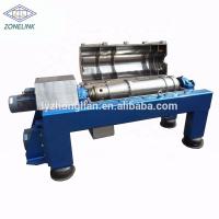 China Industrial Decanter Centrifuge 3 Phase Tricanter Solid Liquid Separation 400mm Diameter 3400rpm for sale