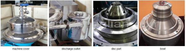 Quality Chemical Palm Centrifugal Oil Separator Disc Centrifugal Separator for sale