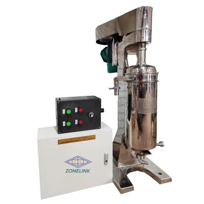 China Algen Tubulaire centrifuge voor inkt GQ75J Hoge snelheid 20000 rpm Vaste vloeistofseparator Handmatige Vaste ontlading 500l/h op basis van water Te koop