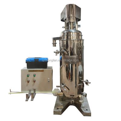 China Escala de laboratorio de separación trifásica separador centrífugo eléctrico de crema de leche gf105 centrífuga tubular en venta
