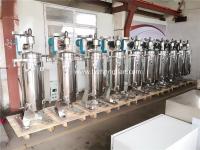 China GQ Tubular Centrifuge Separator for Fine Particle Solid-Liquid Separation 10000 RPM for sale