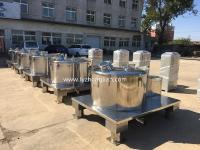 China PS1000 Industrial Vertical Solid Liquid Separation Centrifuge 380V 50Hz Stainless Steel for sale