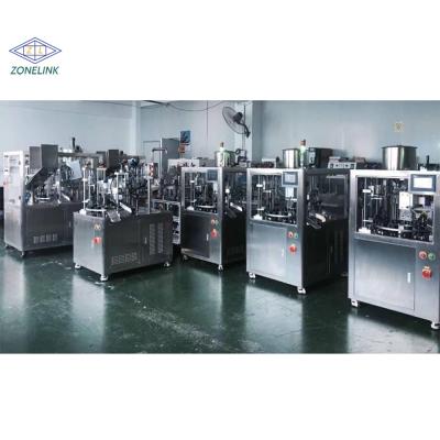 China Automatic Tube Filling And  Sealing Machine High accuracy For Hand Lotion for sale