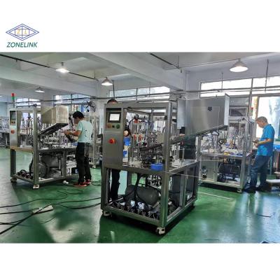 China Hot selling automat fill seal semi automatic filling and sealing machine for AL tube for sale