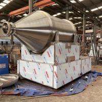 China Double Cone Powder Mixing Machine SUS304 Automatic Drying Granulator 1000L 200kg Batch for sale