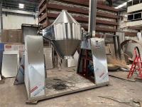 China Lab Double Cone Mixer 180L 12rpm Automatic Powder Blending Equipment for sale