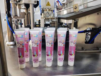 Cina Electric Driven Semi Automatic Soft Tube Filling and Sealing Machine for Toothpaste in vendita