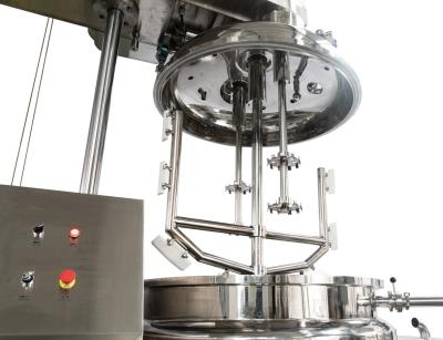 China Stainless Steel Explosion-proof Emulsification Mixing Tank for Cosmetic Homogenization Te koop