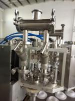 China ZONELINK Rotary Gelato Ice Cream Cup Filling Sealing Machine with Packaging Type CANS zu verkaufen