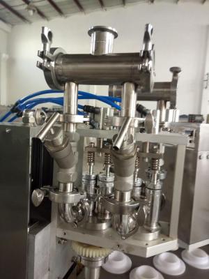 Китай ZONELINK Rotary Gelato Ice Cream Cup Filling Sealing Machine with Packaging Type CANS продается