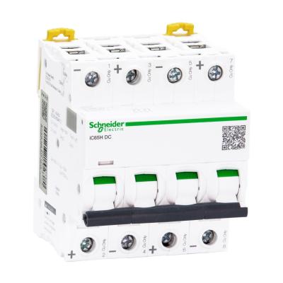 China Schneider  Telemecanique Acti9 iC65 series DC MCB D Cure 20ka iC65L DC 1P 2P 3P 4P for sale