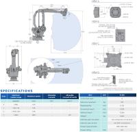 China Yaskawa PL190 190kg Payload Palletizing Robot 4-Axis Automatic Depalletizing for sale