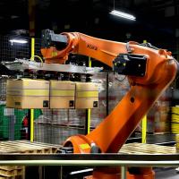 China CNGBS Six Axis Handling Robot with Additional Vacuum Suction Device for sale