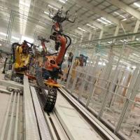 China 1500kg Payload 10m Travel Servo Driven 7th Axis Robot Linear Track for sale