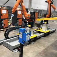 China 1500kg Payload 10m Travel Servo Driven 7th Axis Robot Linear Track for sale
