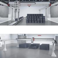 China 5000N Cantilever 3-Axis Gantry Robot Linear Track for Palletizing for sale