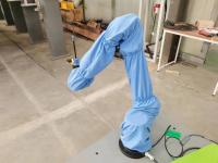 China UR Collaborative Robot Protective Cover Antistatic Dust Proof Spray Suit for sale