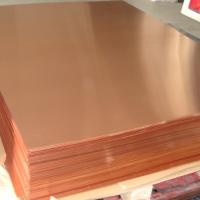 China ASTM H62 Copper Sheet Coil 5mm Thickness C11000 C26000 Polished Flat Plate for sale
