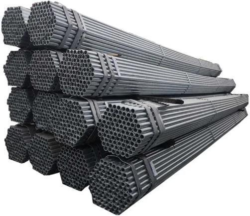ERW Black Carbon Steel Pipe Customized Size Good Price Q235 Q345 A36 Pipe 6 Meter or Customized Welded Steel Pipe Round