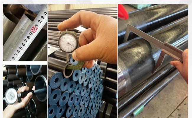 ERW Black Carbon Steel Pipe Customized Size Good Price Q235 Q345 A36 Pipe 6 Meter or Customized Welded Steel Pipe Round